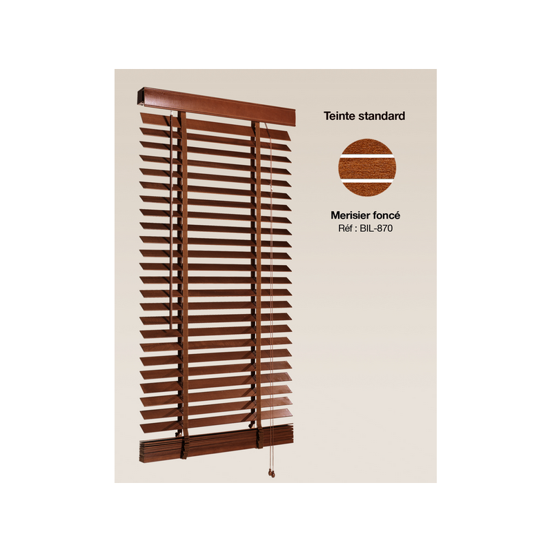 Vente store en bois - Globstor